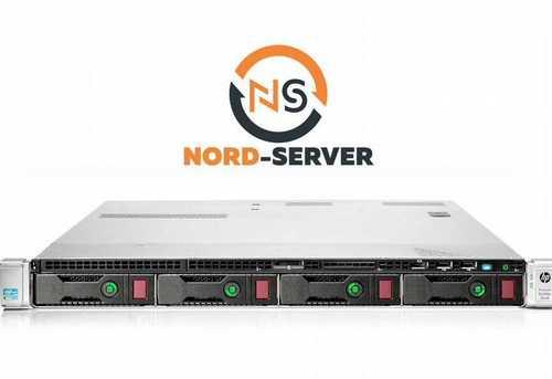 Сервер HP DL360p Gen8 4LFF 2x E5-2660 v2 128GB