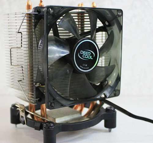 Кулер башня DeepCooL 115x/1200/AMD 3 трубки 4 pin