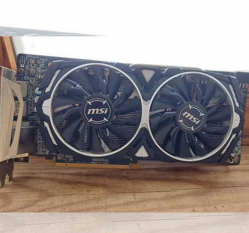 Видеокарта MSI AMD Radeon RX 580 armor 8G OC