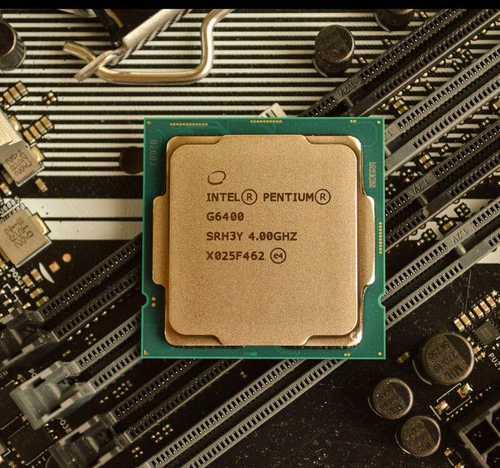 Процессор Intel pentium Gold G6400 новый