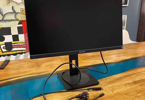 Монитор Philips 243B1 23.8" черный