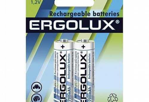 Ergolux AA-2700mAh Ni-Mh BL-2 (nhaa2700BL2, аккуму