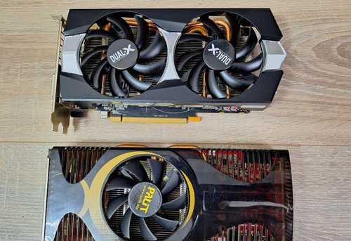 Видеокарта Sapphire r9 270x 2gb и Palit gts250