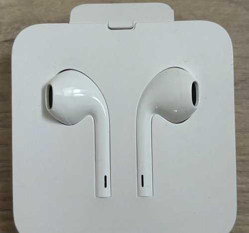 Наушники apple earpods lightning