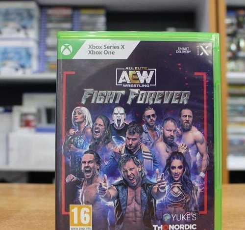 AEW: Fight Forever (Xbox, английская версия, бу)