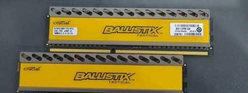 DDR3 Crucial Ballistix Tactical 8Gb PC3-12800