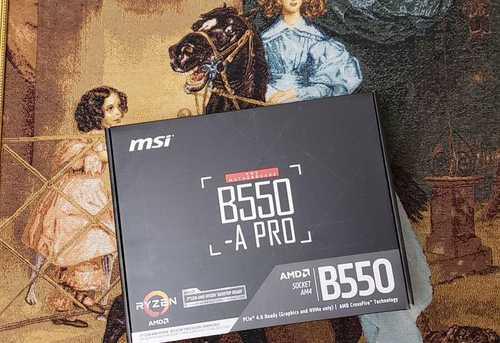 Материнская плата MSI B550-A PRO Новая