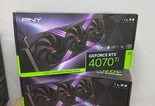 Видеокарта PNY geforce RTX 4070ti 12gb новая