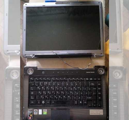 Ноутбук на запчасти Toshiba satellite A300D-158