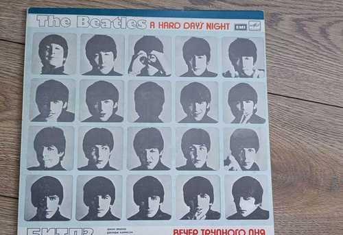 Виниловая пластинка Beatles «вечер трудного дня»