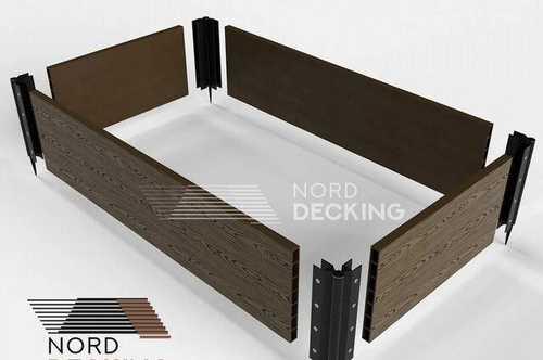 Грядки, клумбы из дпк от производителя NordDecking