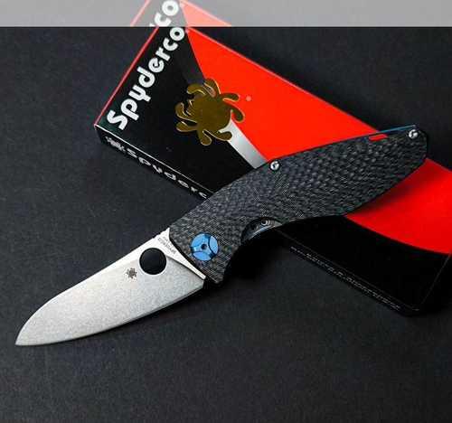 Нож Spyderco Drunken 235cftip Dmitriy Sinkevich