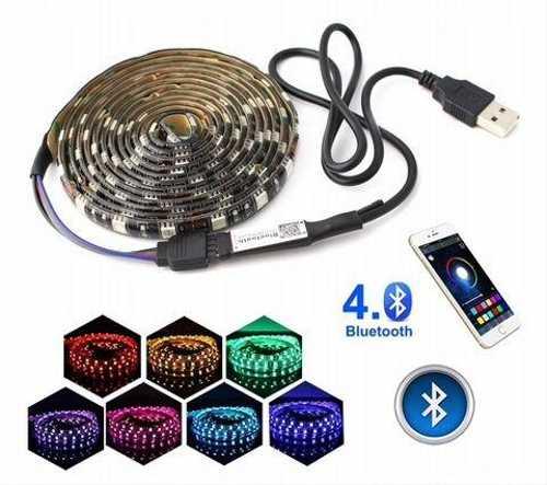 RGB светодиодная лента USB 5M