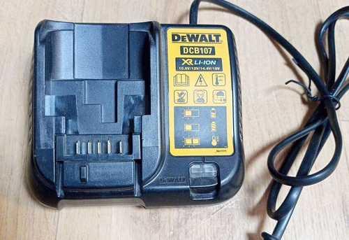 Зарядное устройство dewalt DCB107