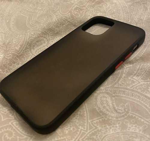 Чехол Interstep Slim для iPhone 12 Mini Black