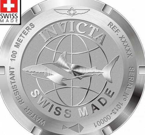 Invicta Swiss Made Реальный механизм сборка 39865