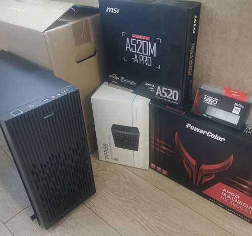 Игровой пк AMD 5500/RX6600XT (Новый)