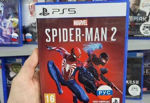 Человек Паук 2 PS5 RUS Spider Man 2 диск озвучка