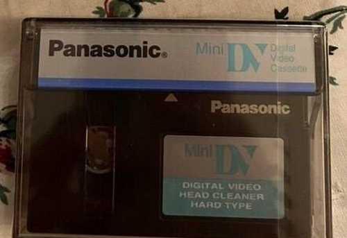 Чистящая кассета Panasonic mini dv новая