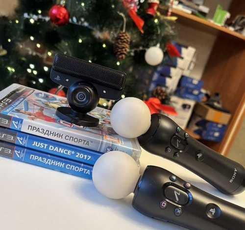 Sony playstation move   камера   диски