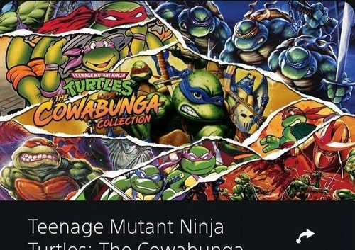 Tmnt:THE cowabunga collection ps4 ps5