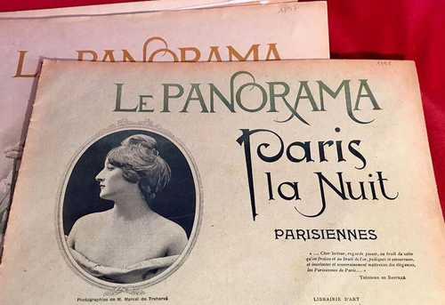 Французский журнал Панорама 1890 г Ночной Париж