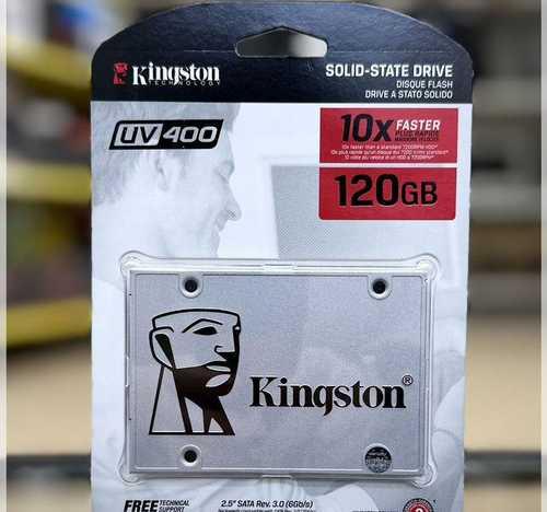 SSD 120Gb Kingston UV400 новый