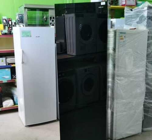 Холодильник с морозильником dexp RF-CN350DMG/S