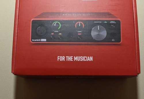 Focusrite scarlett solo 3 gen