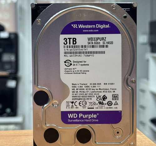 Wd purple 3tb