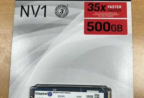 SSD Kingston NV1 500Gb m2