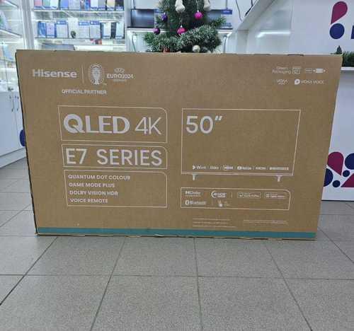 Телевизор Hisense 50E7KQ, Qled