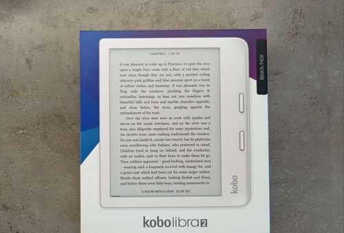 Электронная книга Kobo Libra 2 чёрная