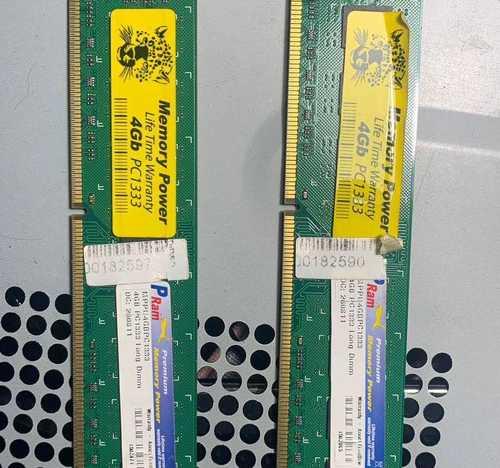 Оперативная память ddr3 2x4gb