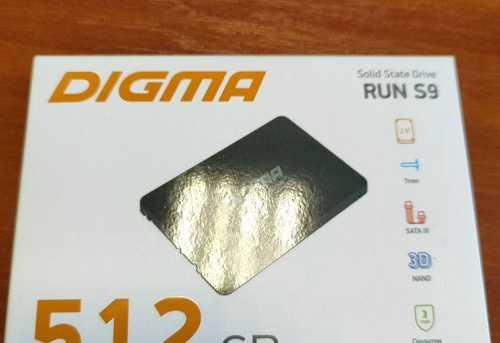 Новые ssd диски 512gb digma