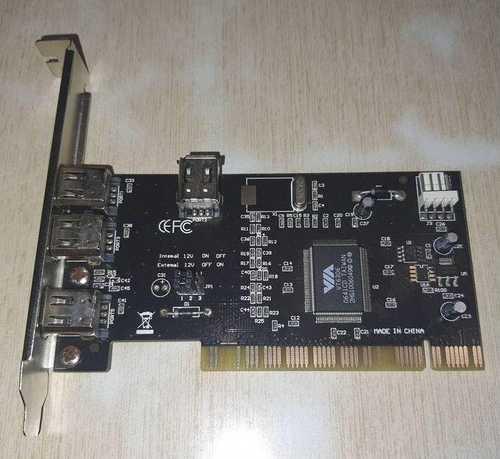 Контроллер 1394 на PCI VIA6306