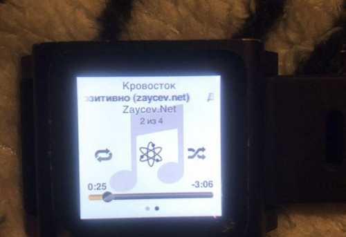 Плеер Apple iPod Nano 6 (8 гб) + ремешок