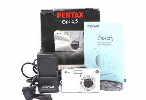 Pentax Optio S в упаковке