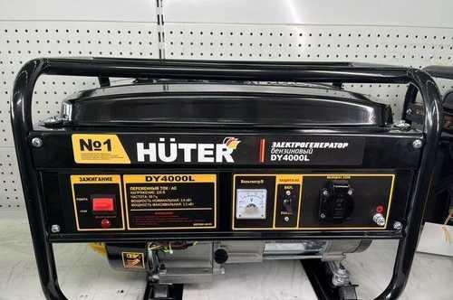 Бензиновый генератор Huter DY4000L, ручной запуск