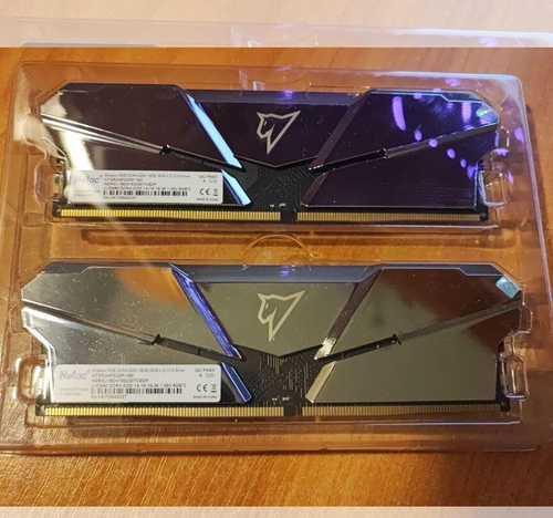 Оперативная память ddr4 16gb 3200 netac rgb