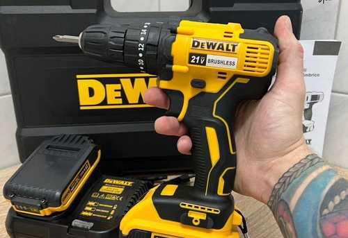 Шуруповерт dewalt 21v с набором