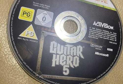 Guitar hero 5 xbox 360