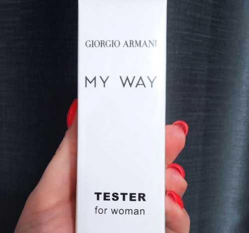 My Way от giorgio armani (тестер 60мл.)