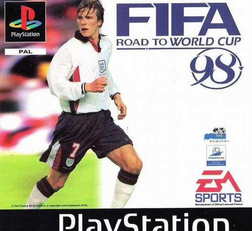 Игра для PlayStation 1 "FIFA-Road to World Cup 98"