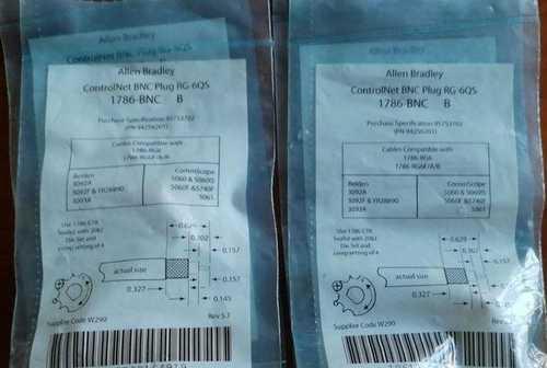 Коннектор Allen Bradley 1786 BNC/b