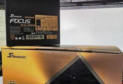 Блок питания Seasonic focus GX-650, 650Вт (голда)