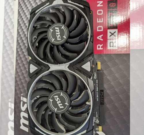 Видеокарта RX 570 8Gb MSI armor OC