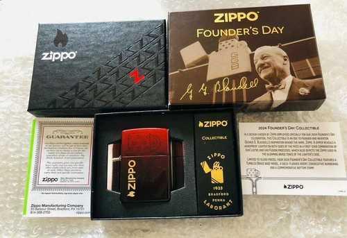 Zippo.Founder's day. Coty 24. Лимит 1/10 000. NEW