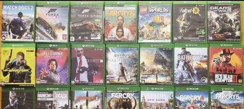Игры диски Xbox One s x siries s x Обмен