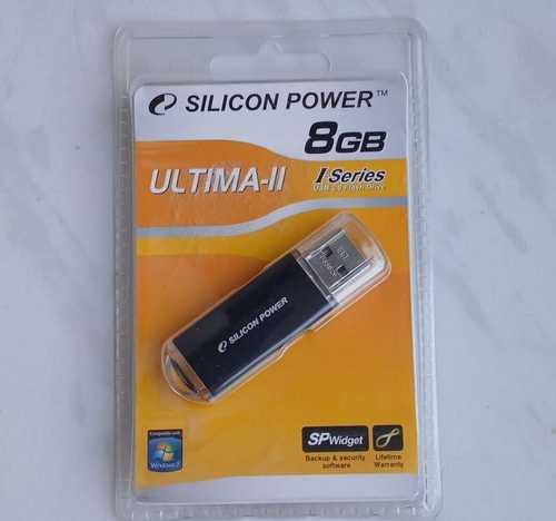 Флеш-накопитель USB 8GB Silicon Power Ultima II